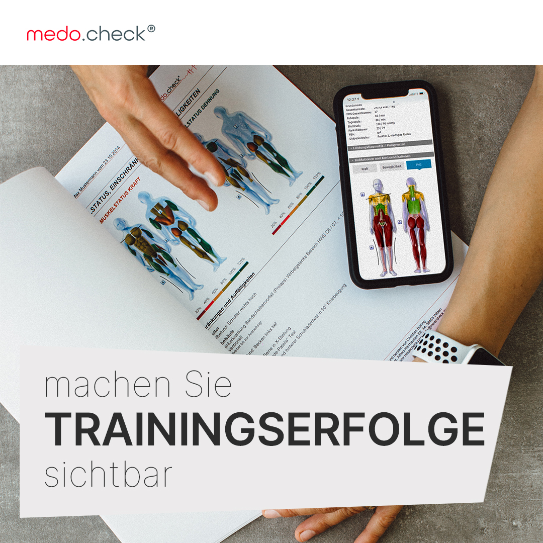 Machen Sie Trainingserfolge sichtbar mit medo.check! | medo.check