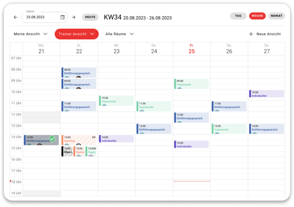medo.core® organizer | Terminplanung und Online-Termine