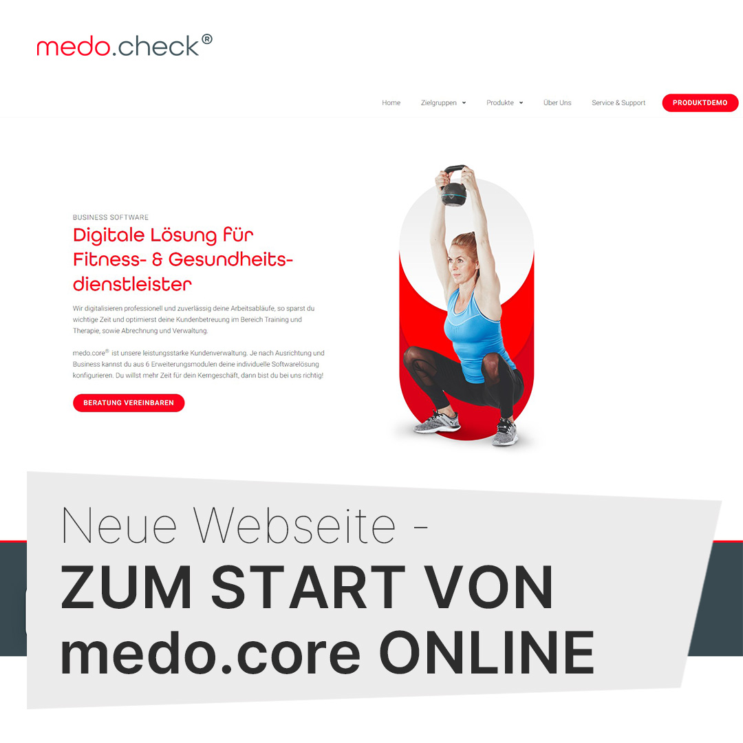 Webseiten Relaunch - medo.check
