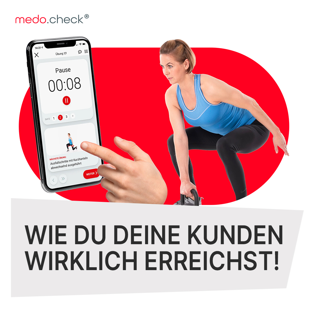 Kundenkommunikation via App - medo.check